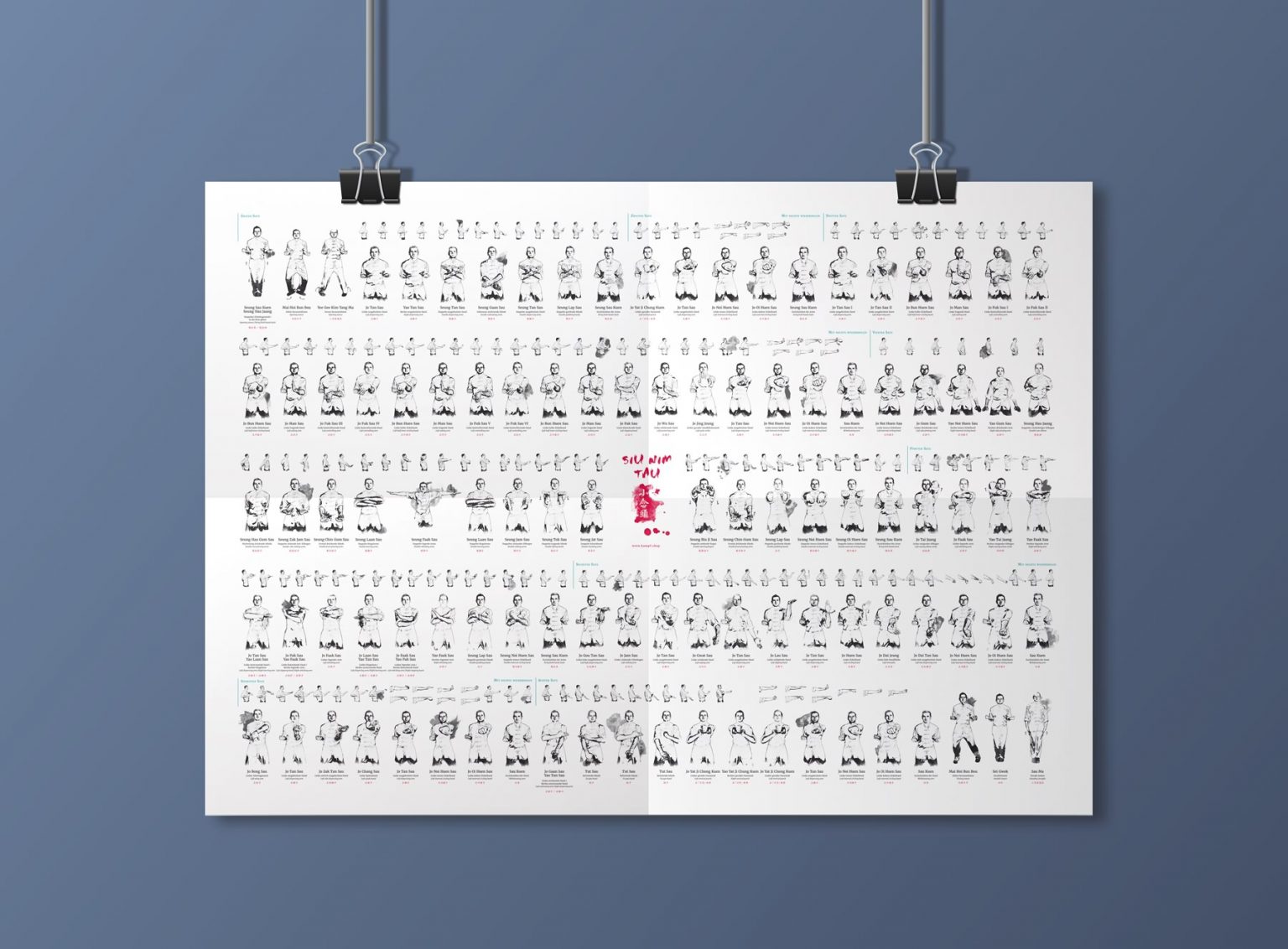 Siu Nim Tau Poster - KAMPFSPORT SHOP